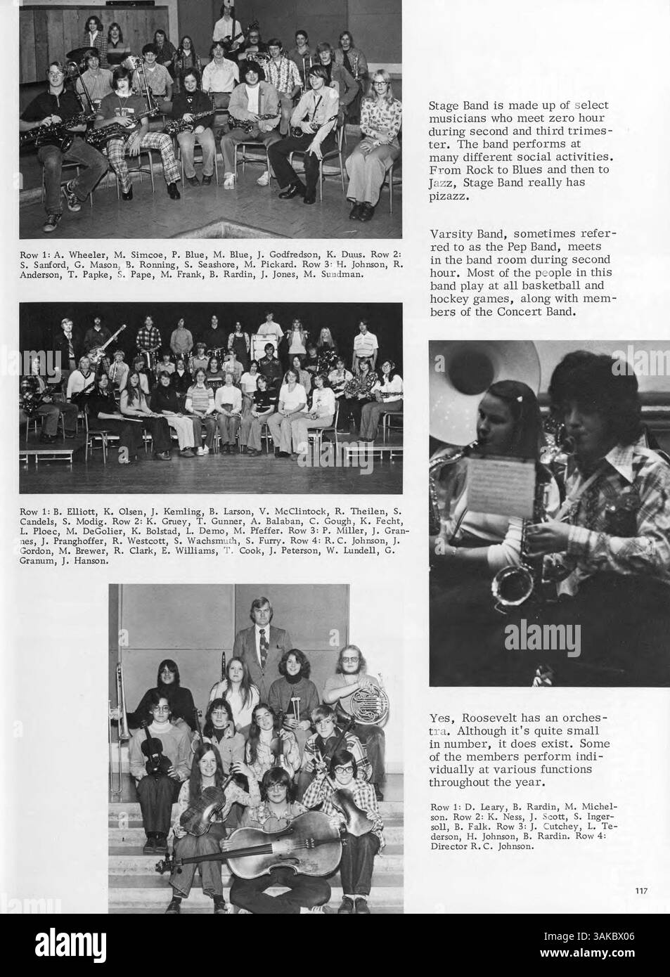 This high school yearbook from 1976 highlights the students, teachers ...