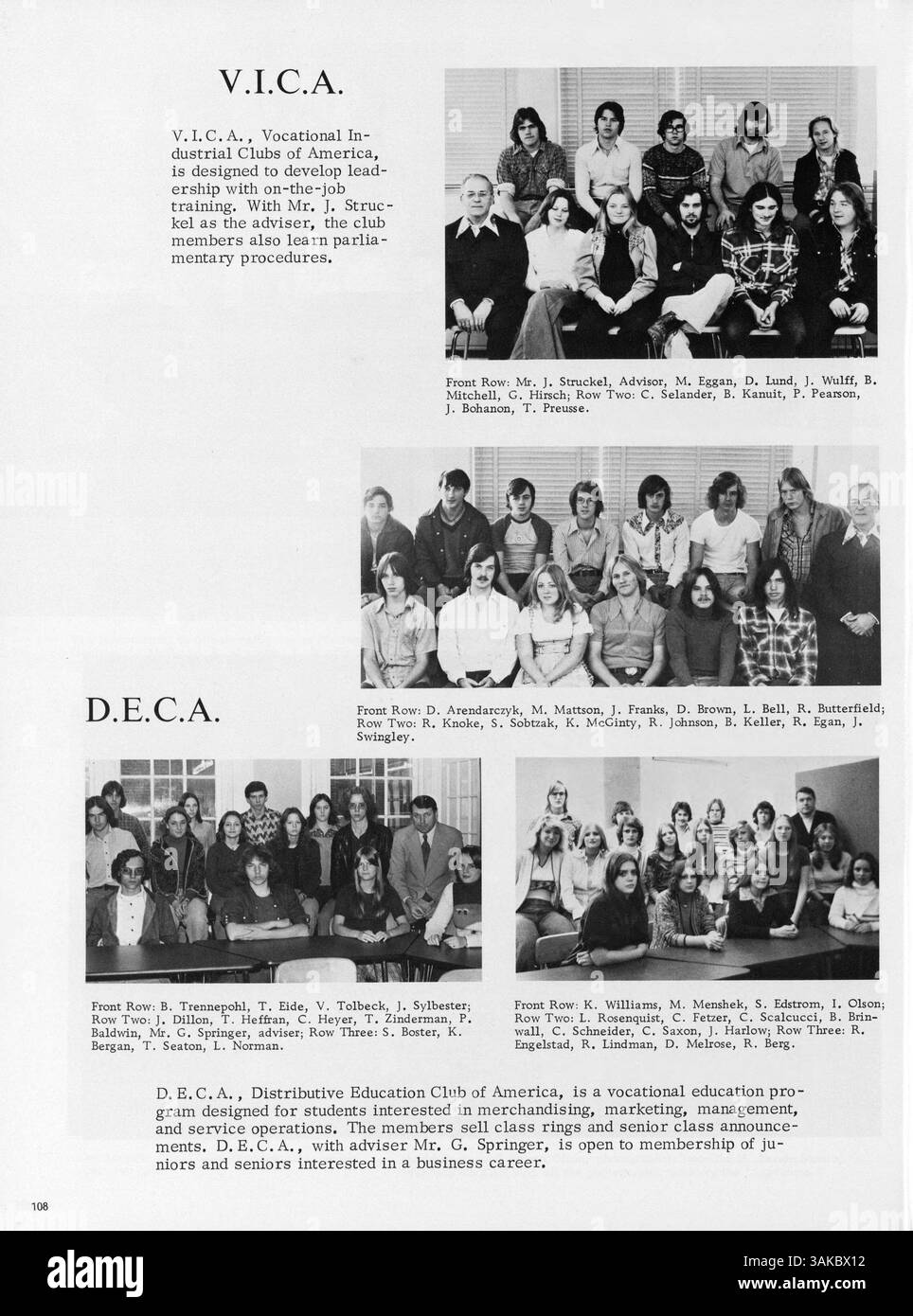 The 1976 Roosevelt High School yearbook, Sagamore, features students ...