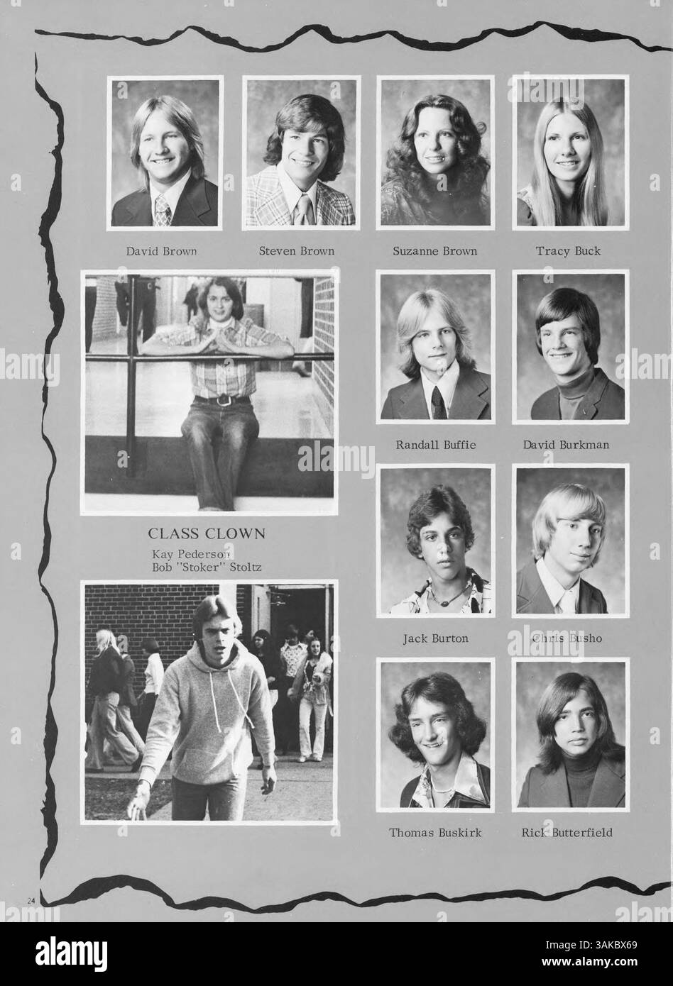 This 1976 yearbook from Roosevelt High School highlights key events and ...