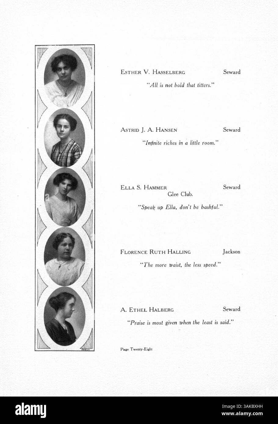 The 1912 'Tiger' yearbook from South High School highlights the ...