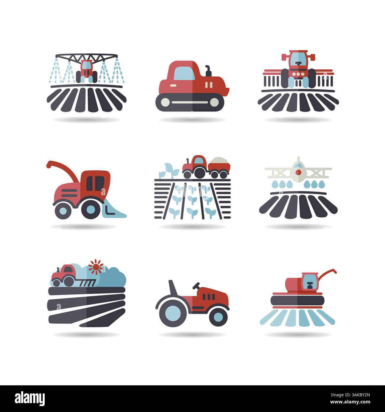 Farm Field isolated icon. Agriculture transport sign. Graph symbol for ...