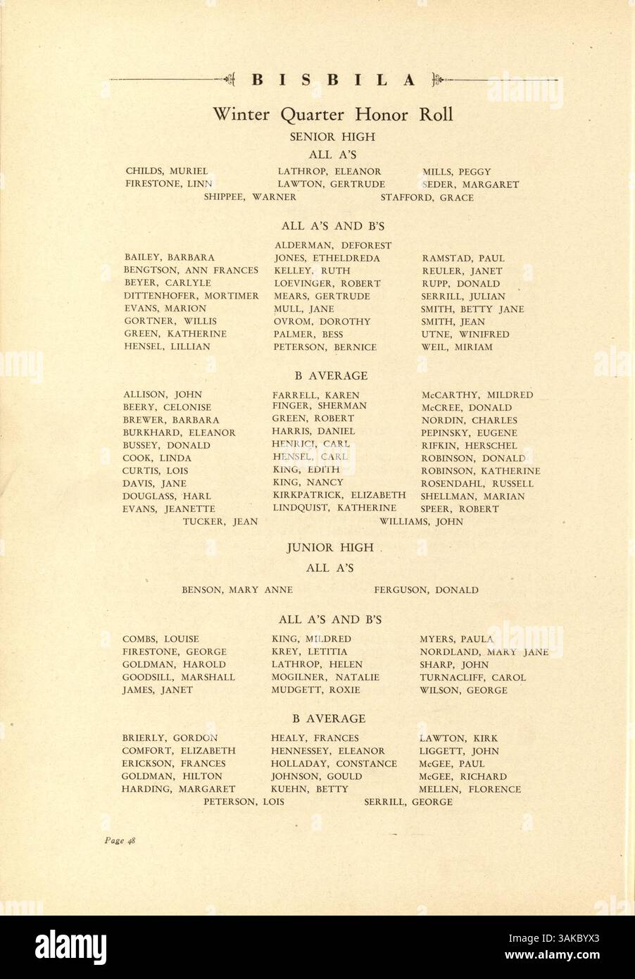 The 1931 University High School Yearbook, Bisbila, highlights the ...