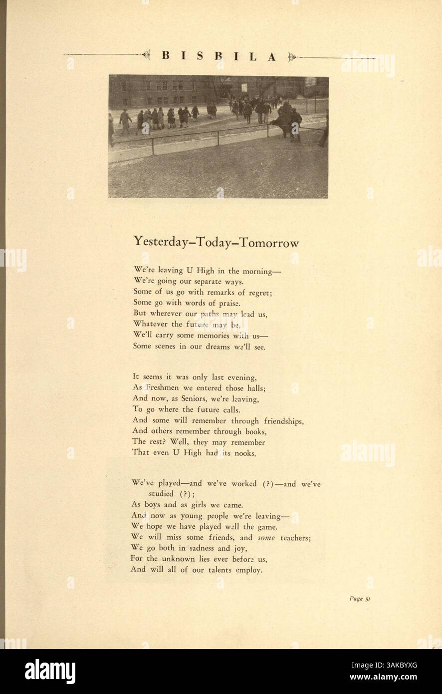 The 1931 Bisbila Yearbook from University High School highlights ...
