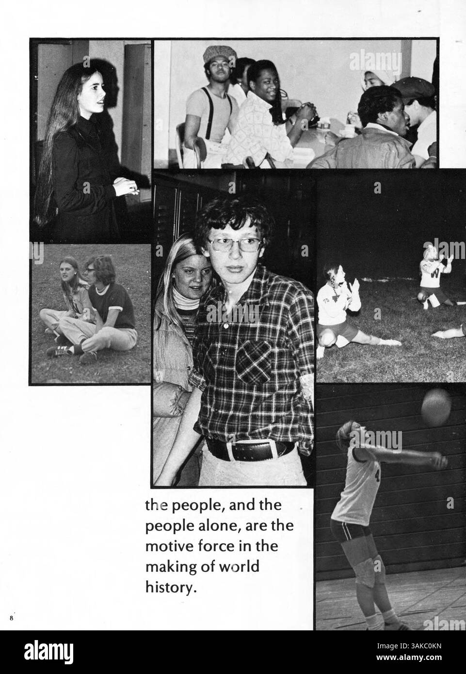 The 1975 West High Yearbook, Hesperian, highlights students, faculty ...