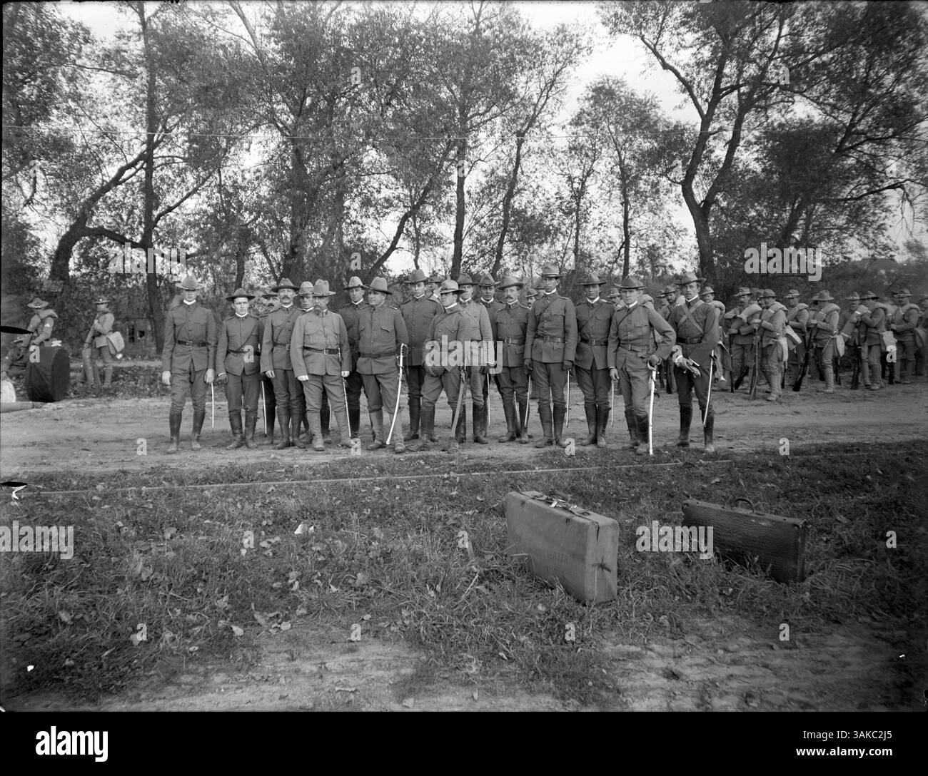 The 21st Infantry Regiment at Fort Snelling, under the command of ...