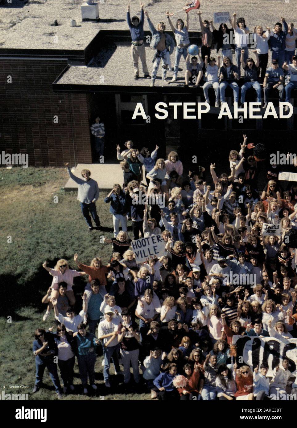 St. Louis Park High School's 1988 yearbook, 'Echowan 1988: Past Perfect ...
