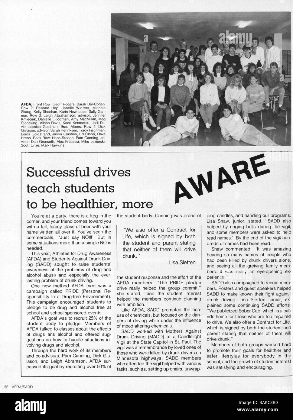 The 'Echowan 1988: Past Perfect' yearbook from St. Louis Park High School records student life ...