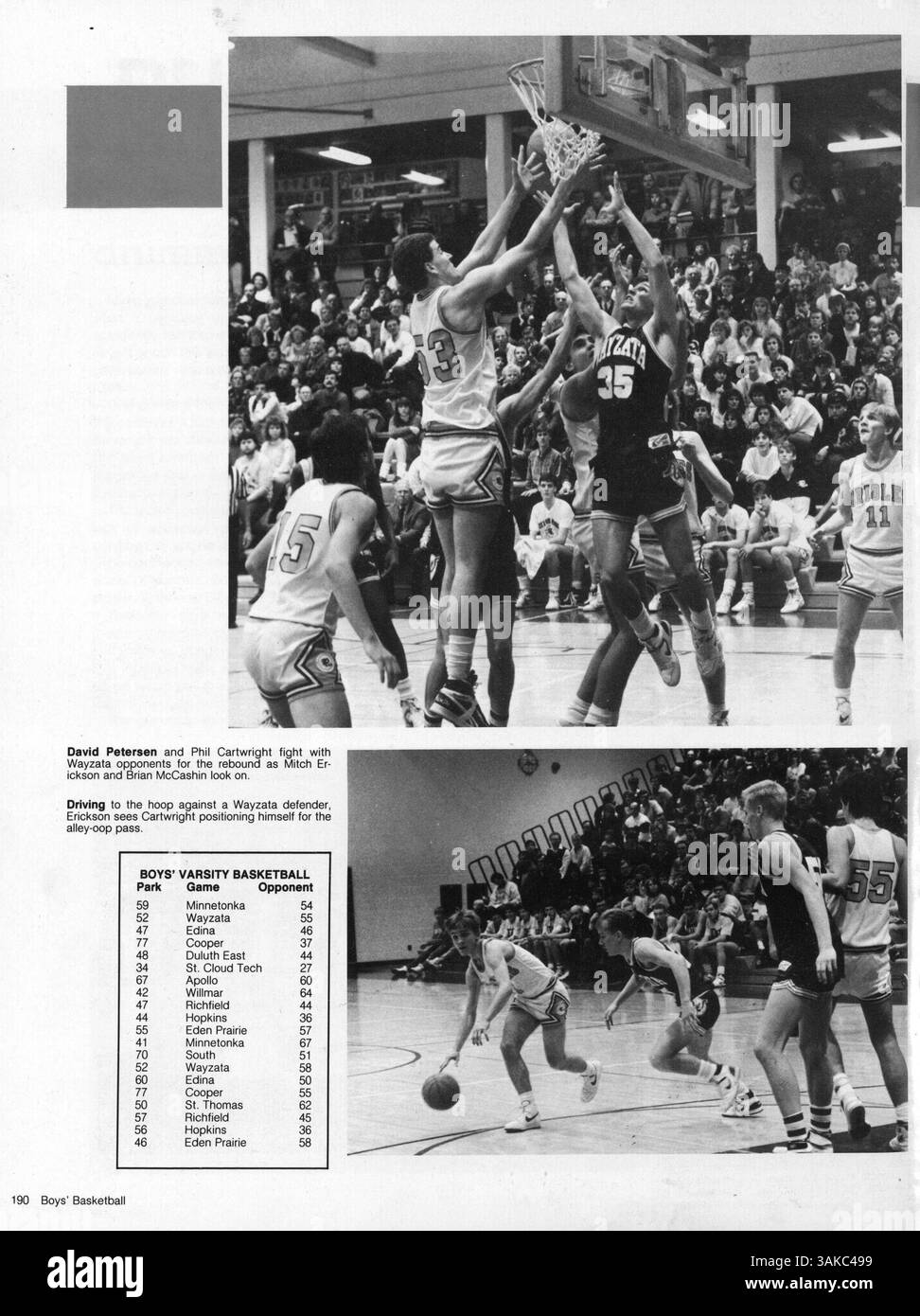 Echowan 1988, the St. Louis Park High School yearbook, documents ...