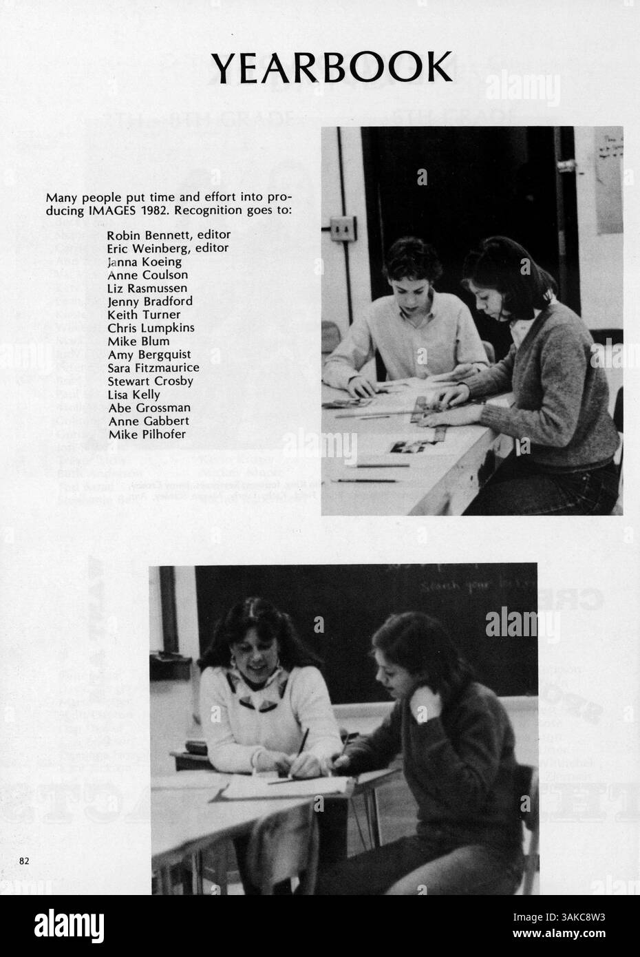 Blake Middle School's 1982 yearbook offers a detailed look at the 1977 ...