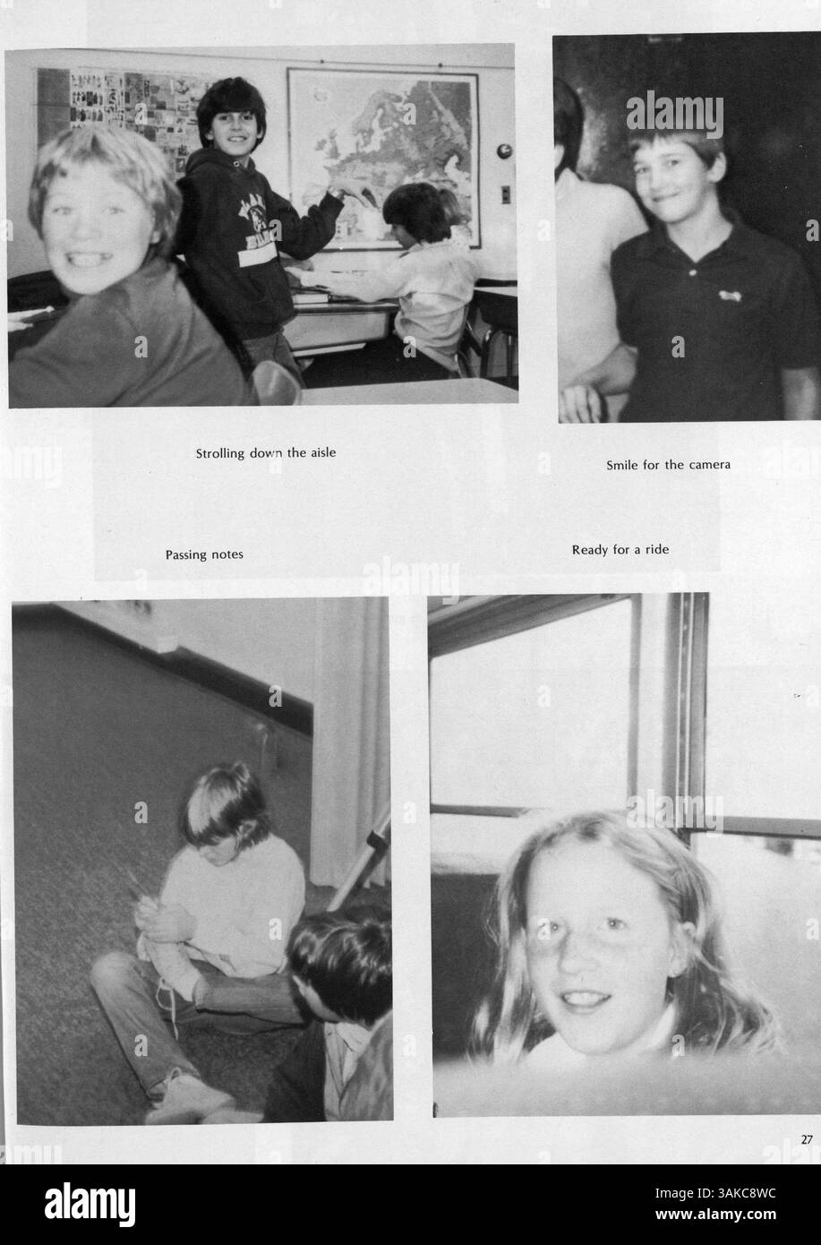 Blake Middle School’s 1982 yearbook commemorates the 1977-1978 school ...
