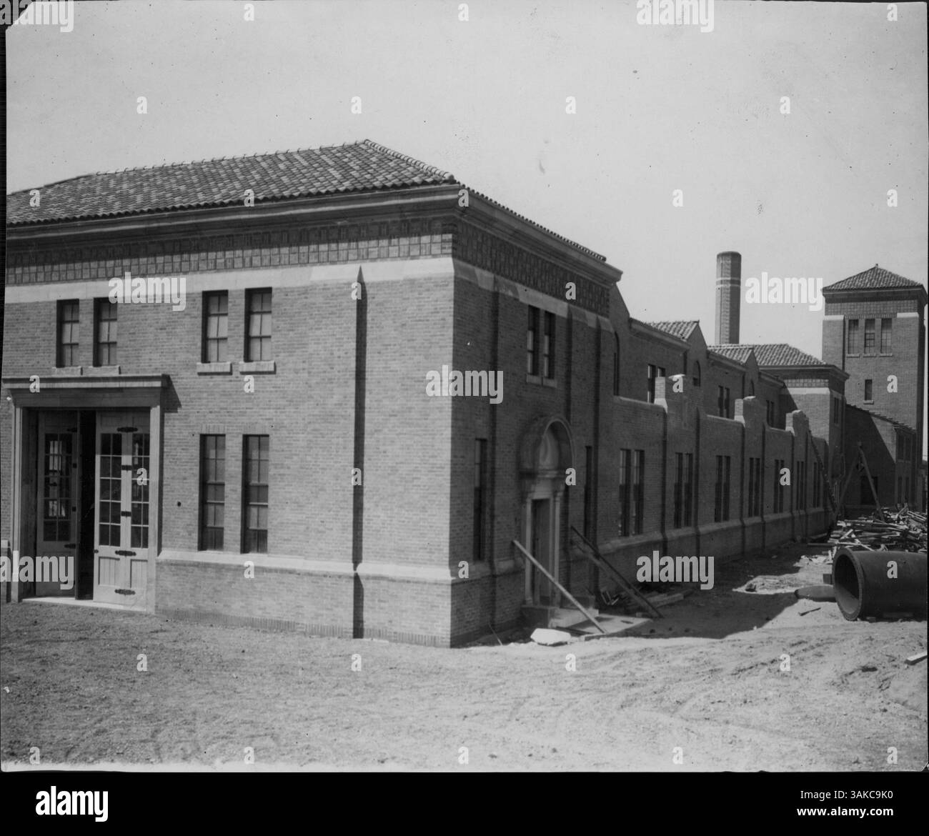 This image shows the ongoing construction of the Fridley Water Pumping ...