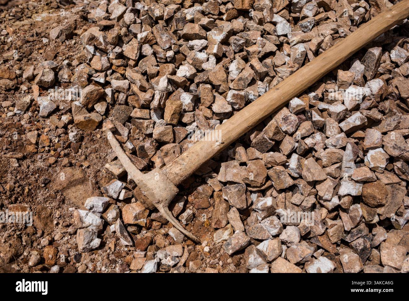 Stone breakers in Uganda, Africa Stock Photo - Alamy
