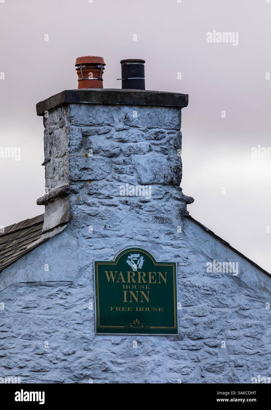Warren House Inn Dartmoor Stock Photo - Alamy