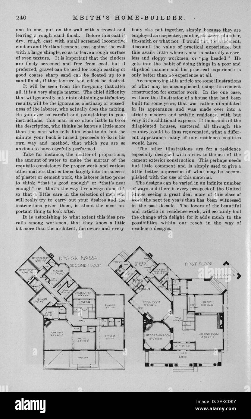 Published in 1900, Keith's Home-Builder provides twelve issues with ...