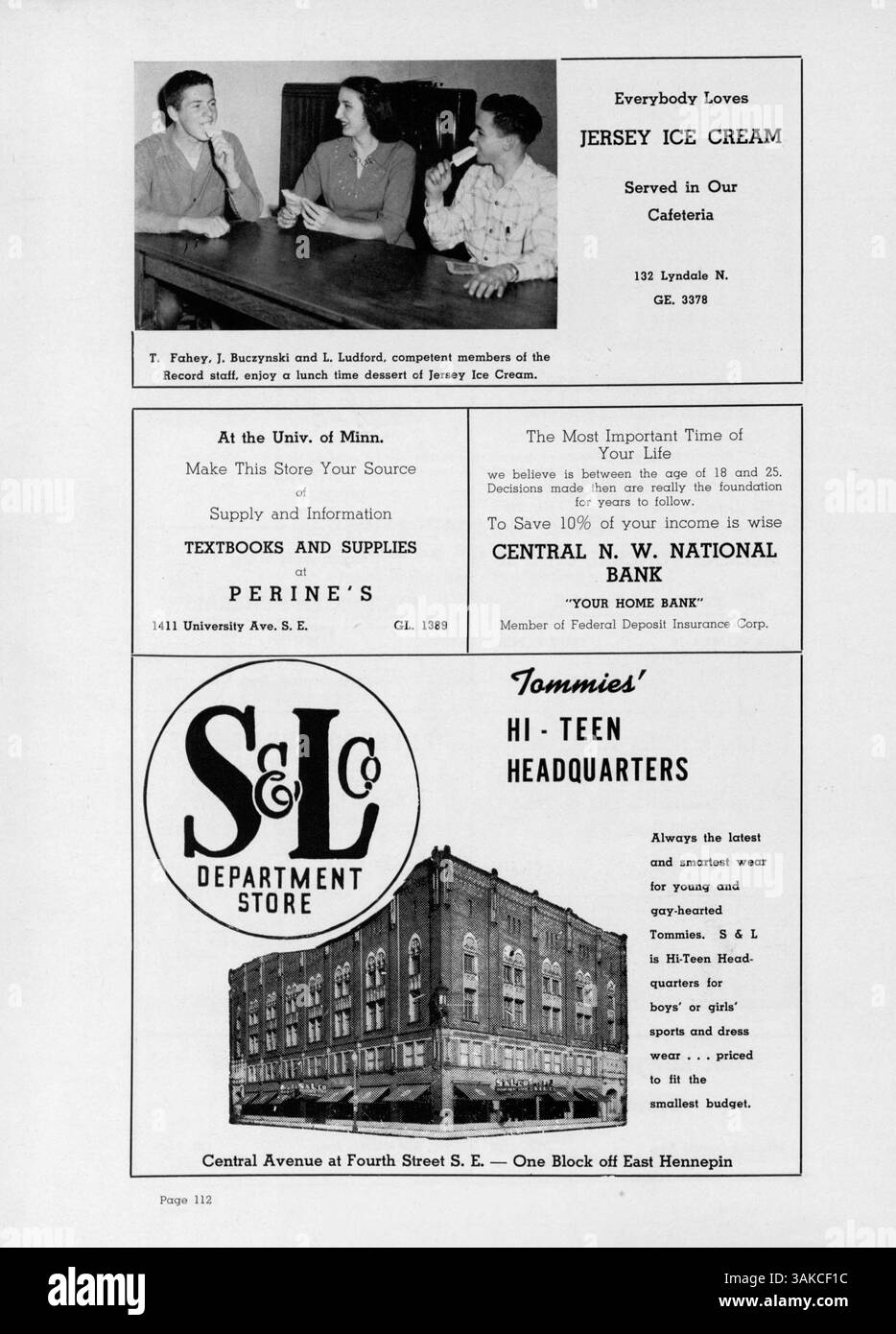 The 1949 Edison High School yearbook, Wizard, contains student ...