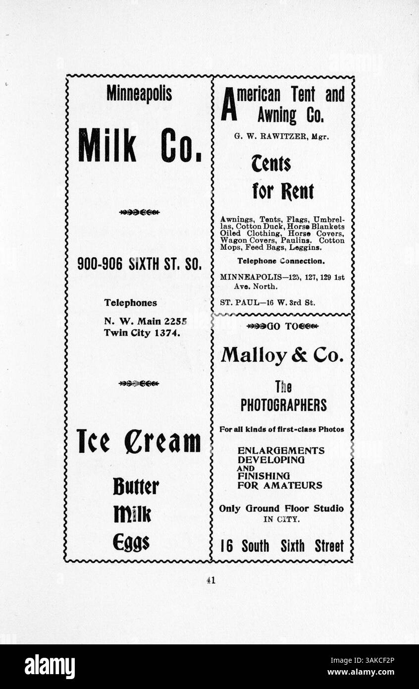 The 1903 South High Yearbook records the students, faculty, athletics ...