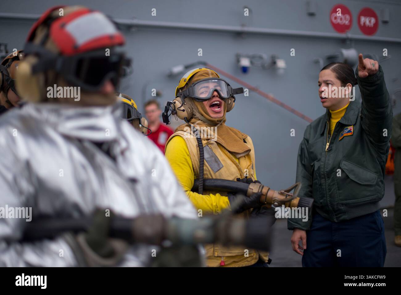Mar 18, 2017 - Philippine Sea - viation Boatswain’s Mate (Handling) 1st ...