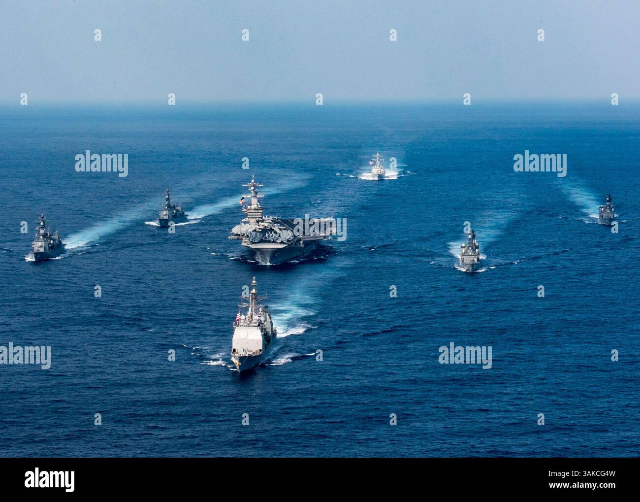 Mar 28, 2017 - Philippine Sea - The Nimitz-class aircraft carrier USS ...