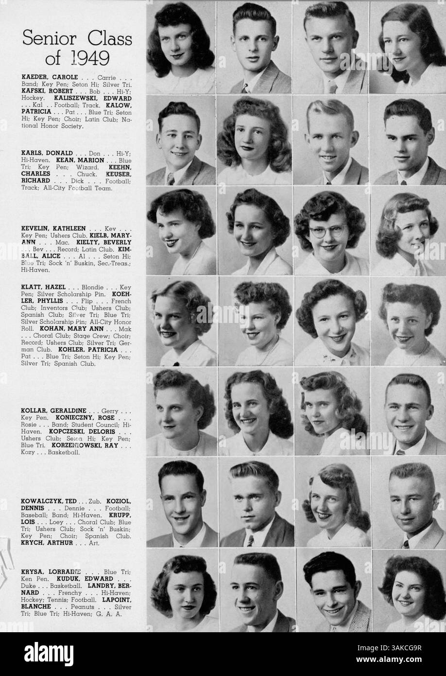 This high school annual documents the students, teachers, clubs ...