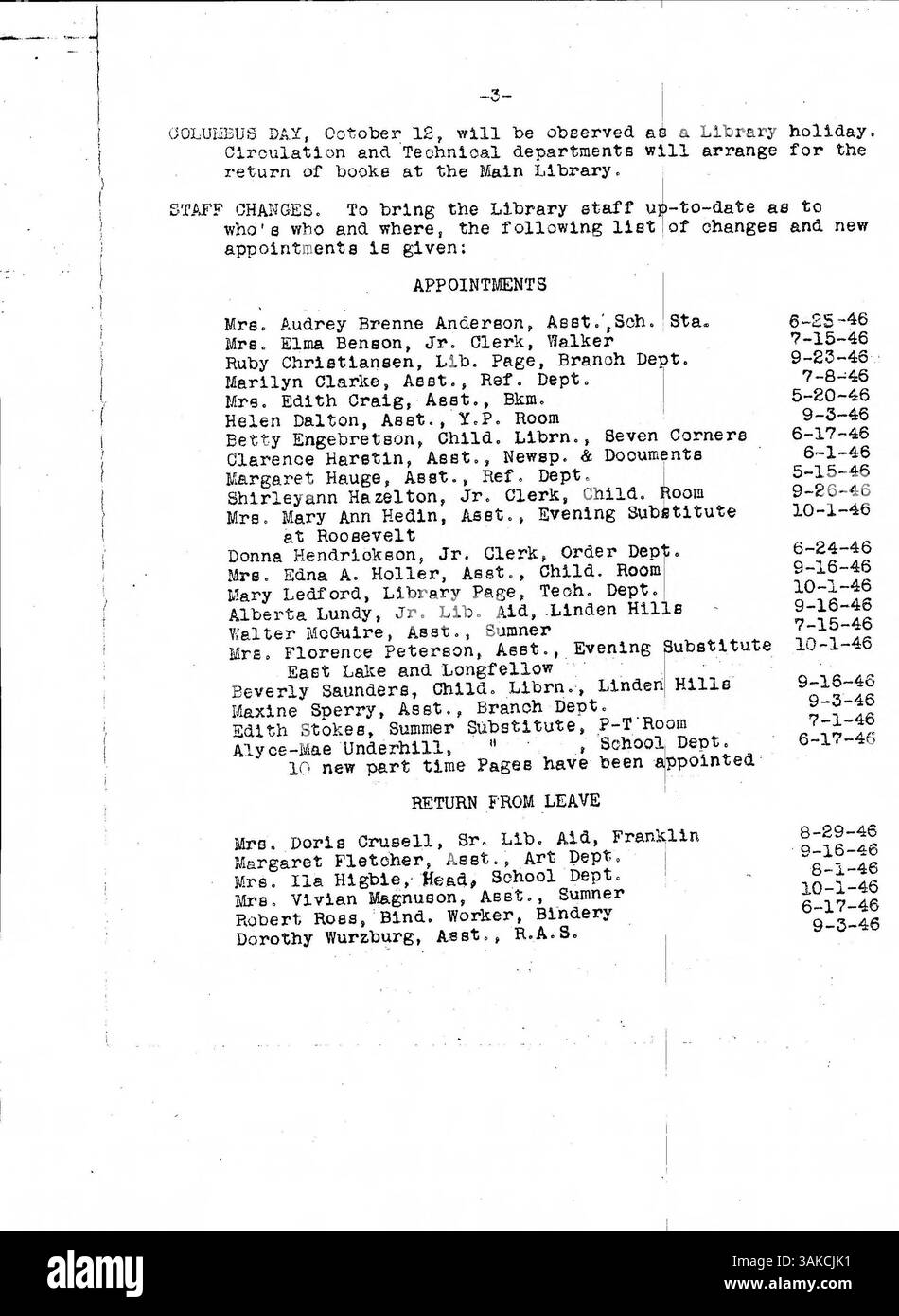 The 1946 Minneapolis Public Library Official Bulletin served as an ...