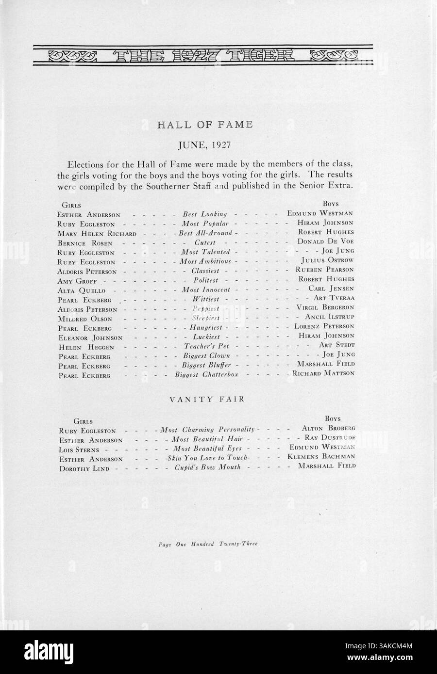 This 1927 South High yearbook provides a detailed record of the school ...