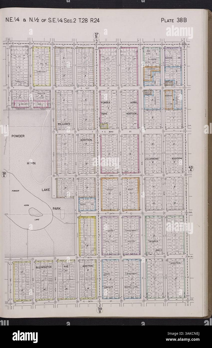 The 1940 Atlas of Minneapolis documents the city's growth with detailed ...