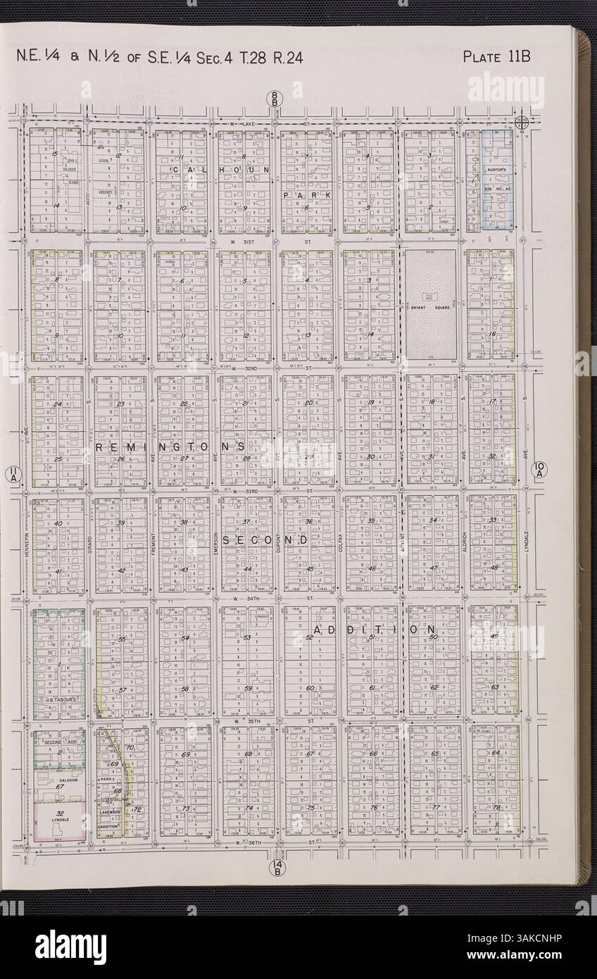The 1940 Minneapolis Atlas contains extensive surveys of the city's ...