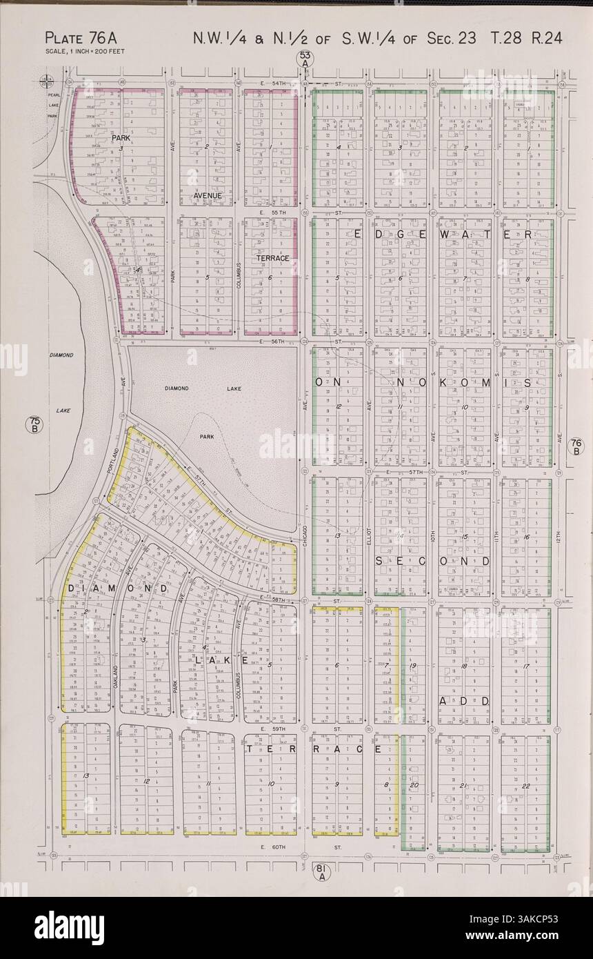 This atlas from 1940 provides comprehensive surveys and plats of ...