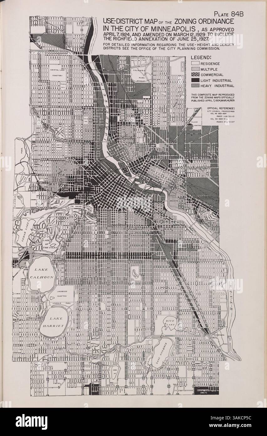 This 1940 atlas of Minneapolis includes detailed plat maps of ...