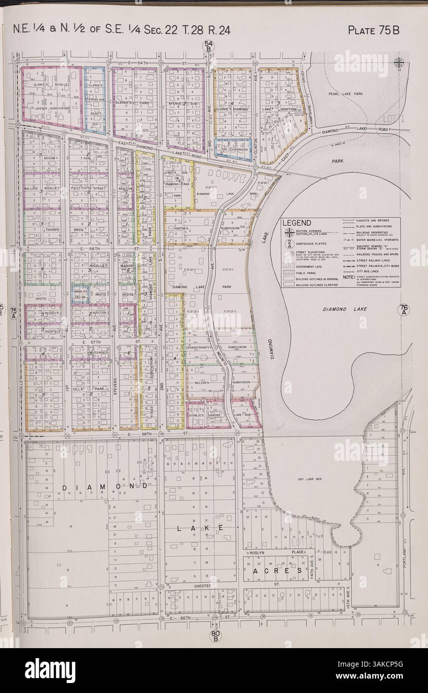 The 1940 Atlas of Minneapolis offers a complete set of surveys and ...