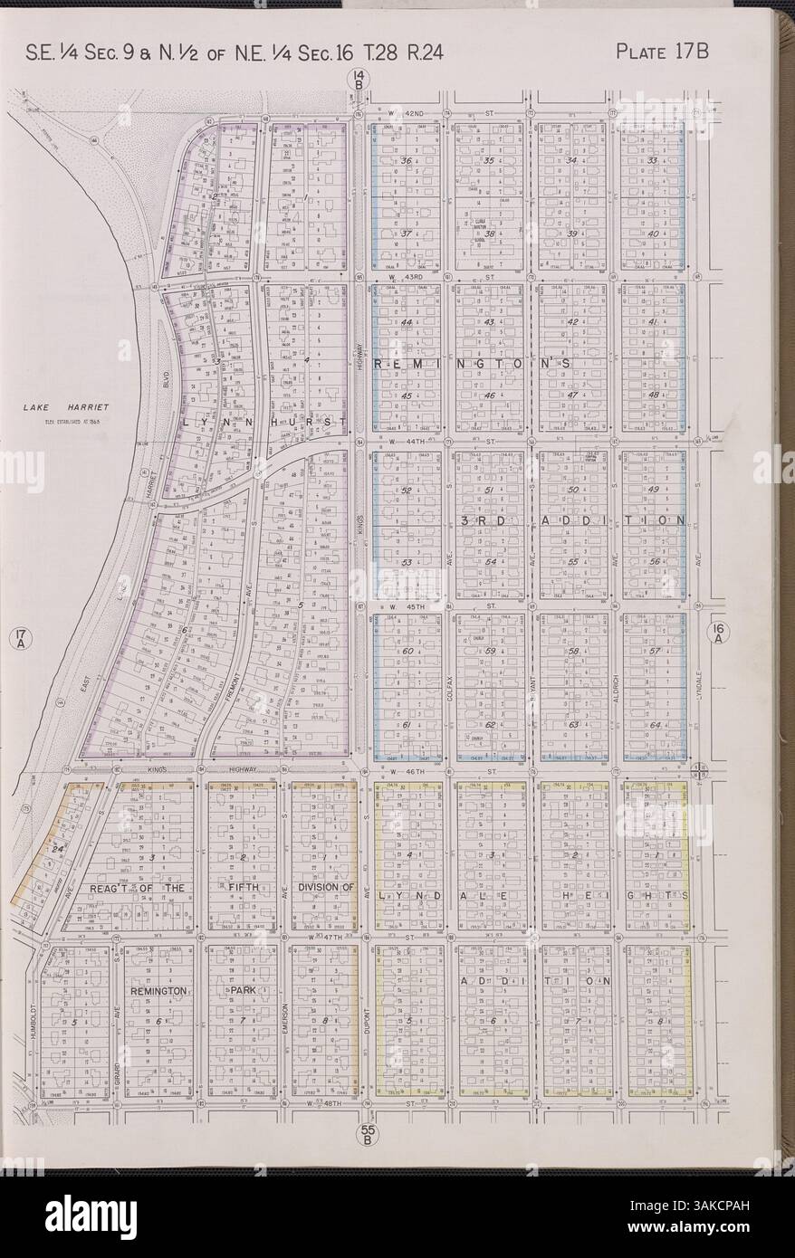 The 1940 Atlas of Minneapolis features comprehensive maps of the city ...