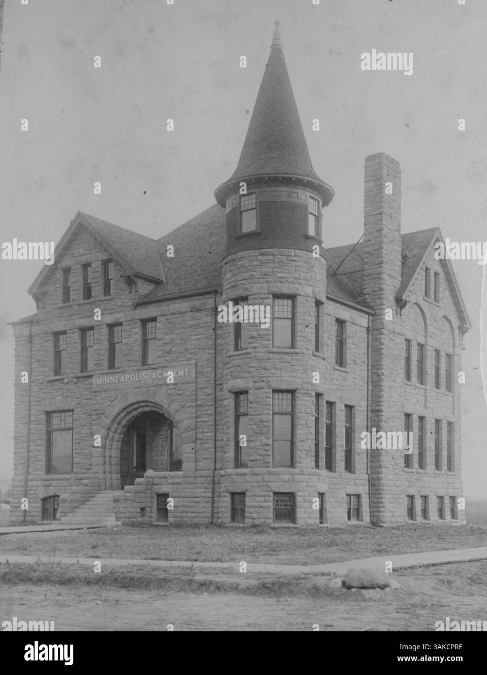 Minneapolis Academy, an educational institution, serves as a historic ...