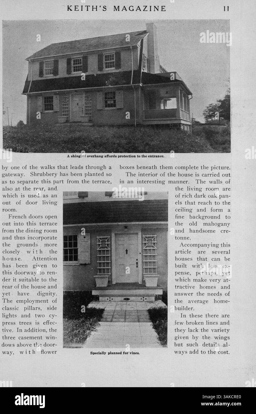 Home plan magazine Black and White Stock Photos & Images - Alamy