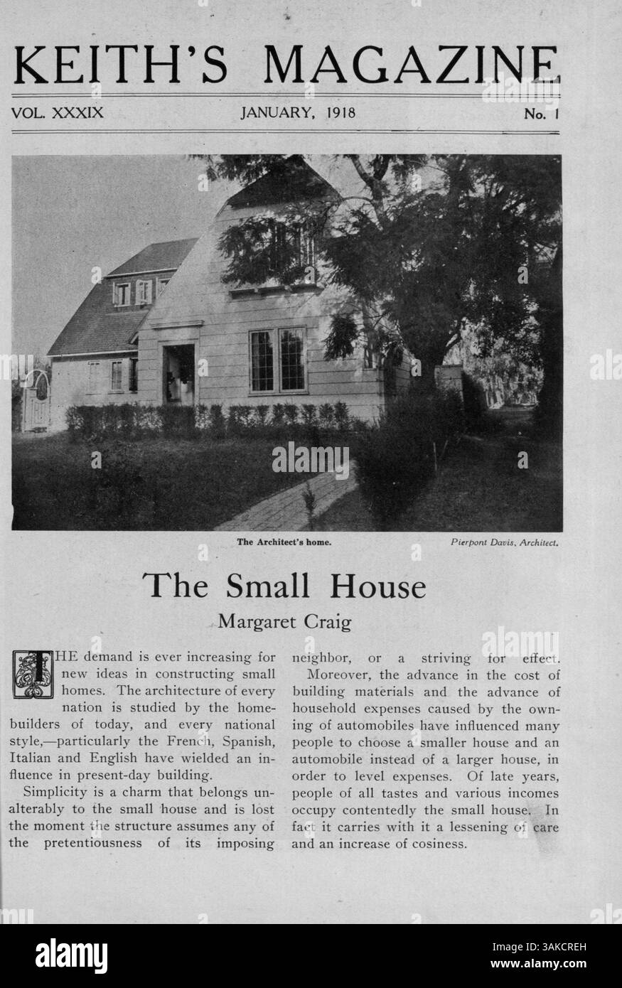 1918 home designs Black and White Stock Photos & Images - Alamy