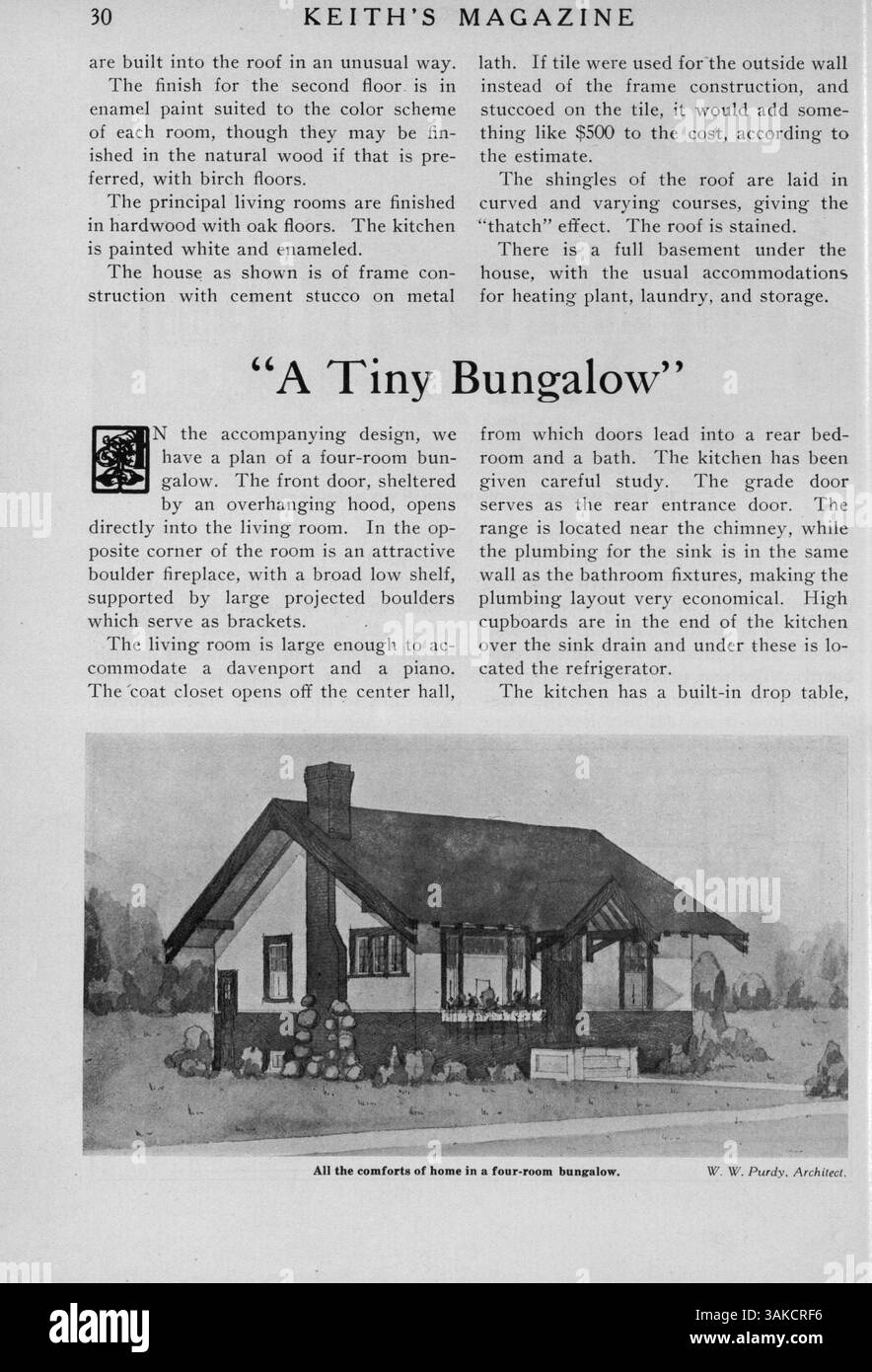 Keith's Magazine, published monthly by architect Max L. Keith, features ...