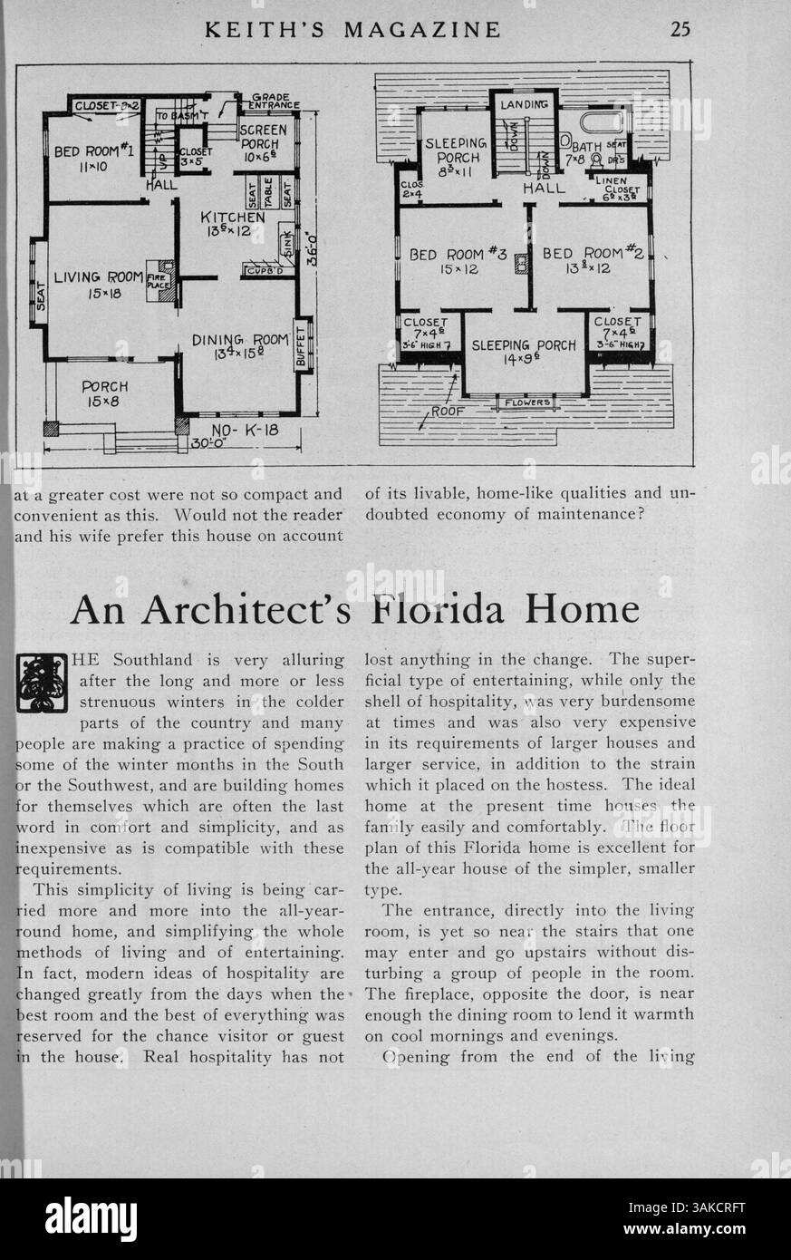 Photographs of house designs the magazine includes detailed ...