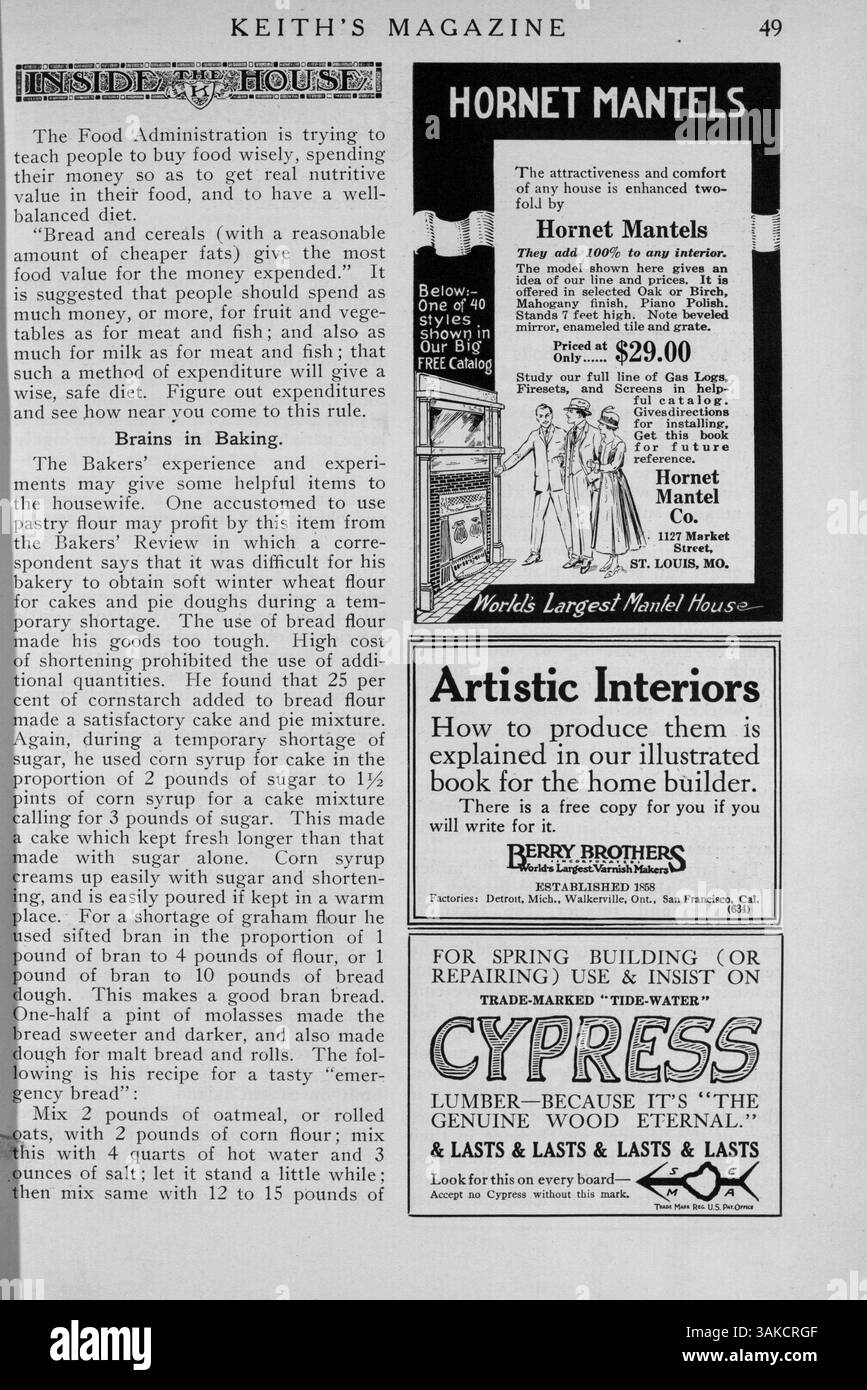 Photographs of house designs the magazine includes detailed ...