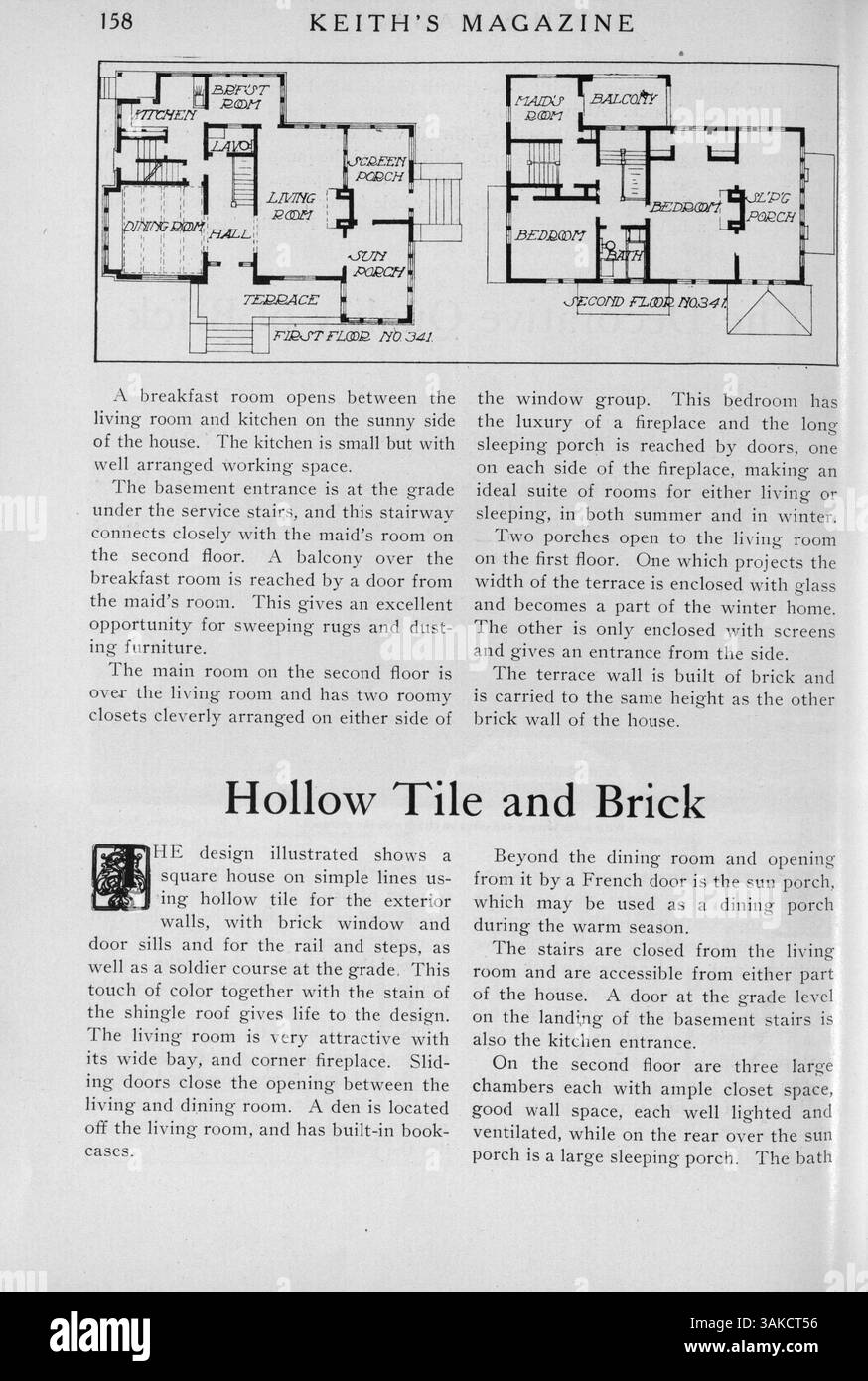 A 1918 publication by architect Max L. Keith, Keith's Magazine offers ...