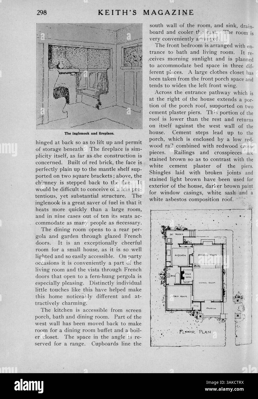 Keith's Magazine, published by Max L. Keith in 1918, showcases house ...