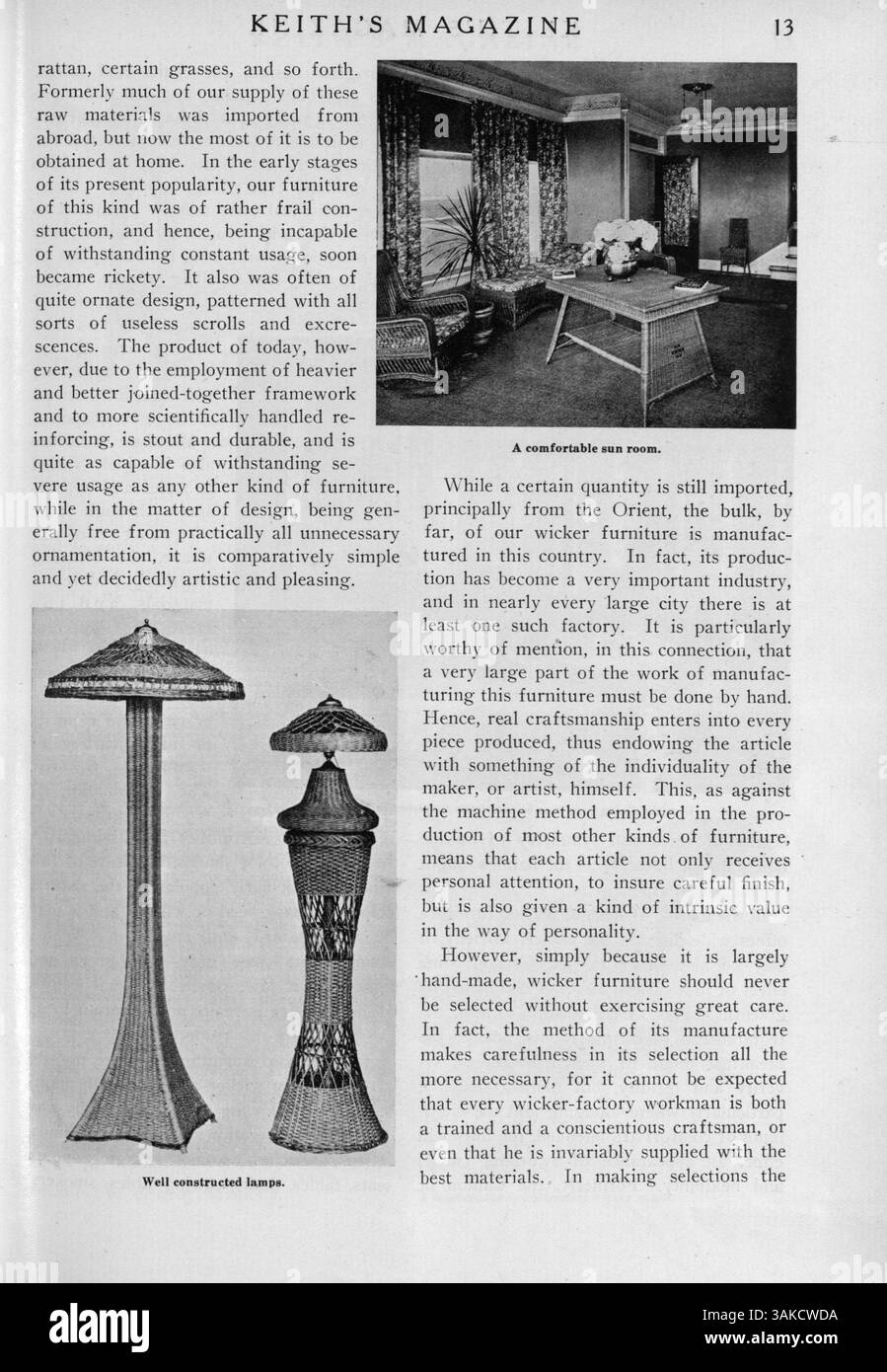 In 1918, architect Max L. Keith published Keith's Magazine, which ...