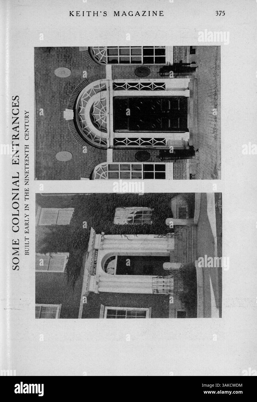 Keith's Magazine on Home Building, edited by Max L. Keith in 1918 ...