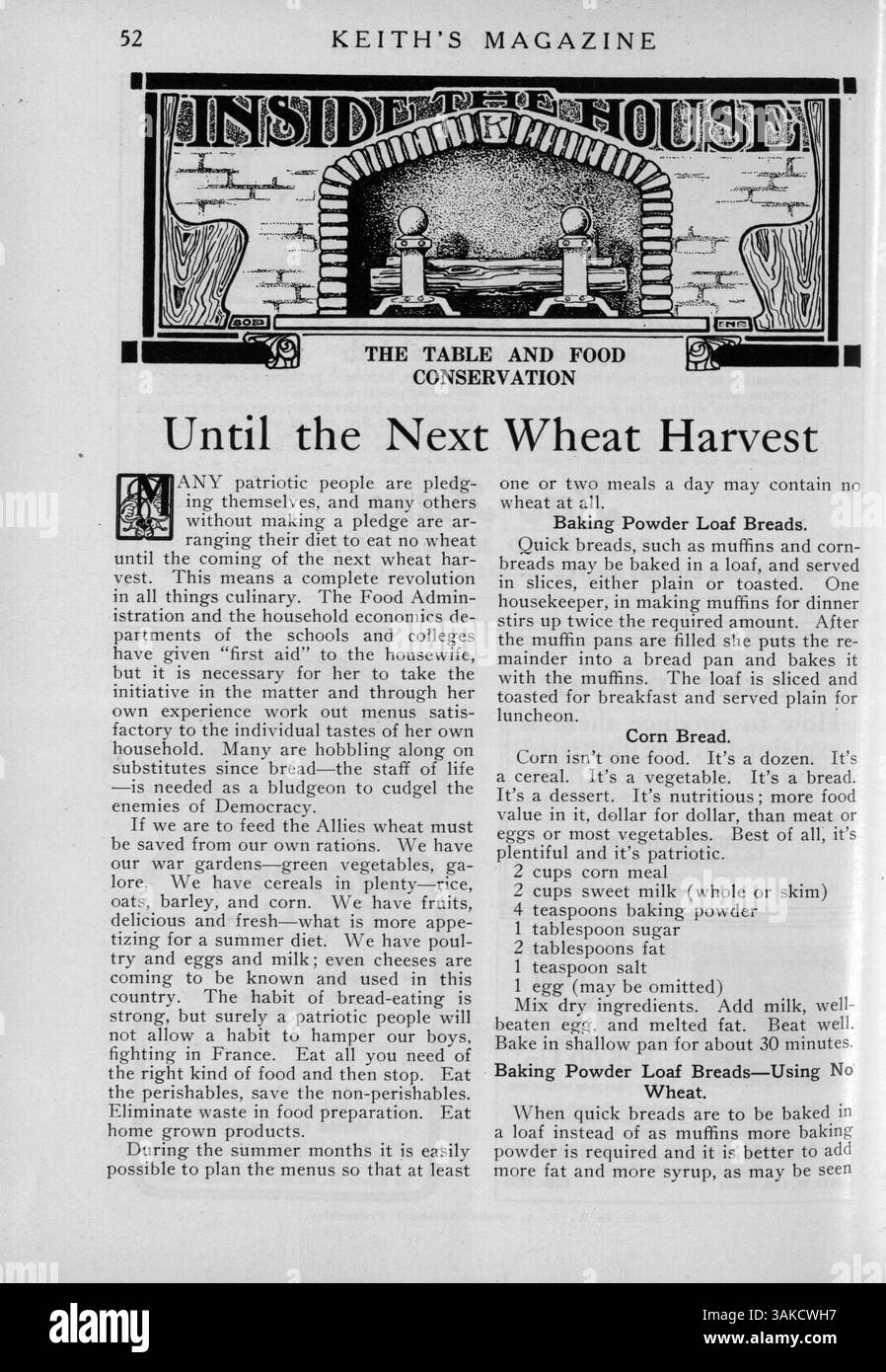 Keith's Magazine, published by architect Max L. Keith in 1918, provides ...