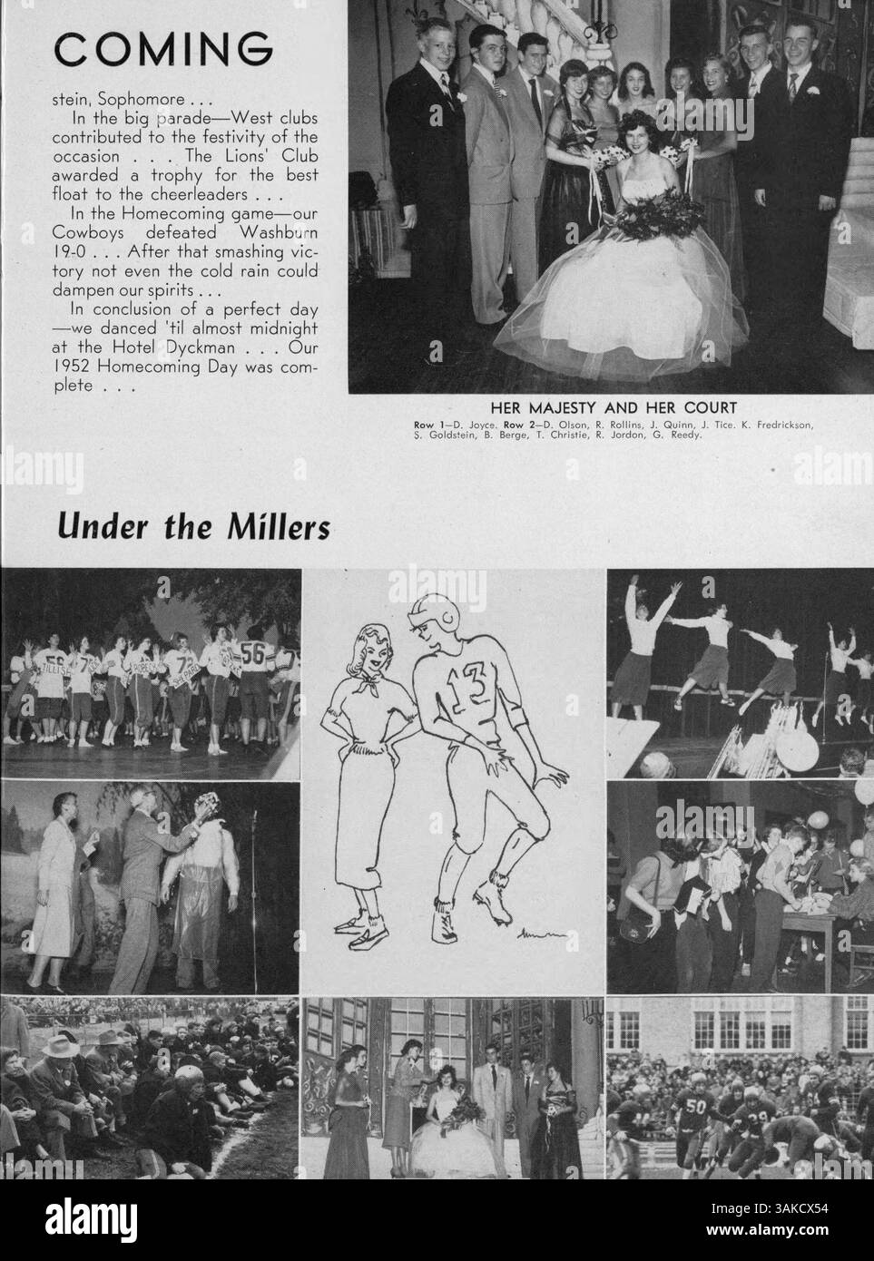 The 1952 West High Yearbook provides a glimpse into the school's ...