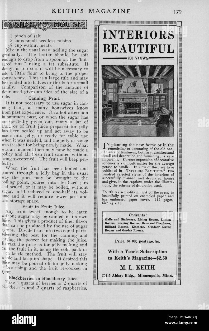 Keith's Magazine, edited by Minneapolis architect Max L. Keith in 1918 ...
