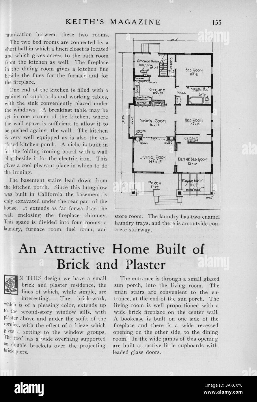 Keith's Magazine on Home Building (1918) includes twelve monthly issues ...