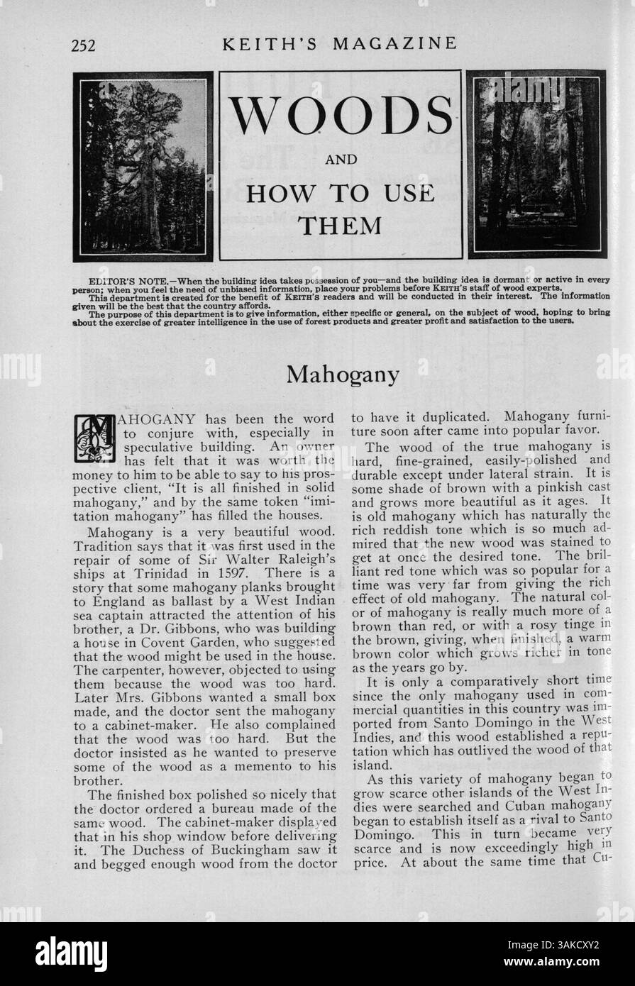 Keith's Magazine, published in 1918 by Max L. Keith, features twelve ...
