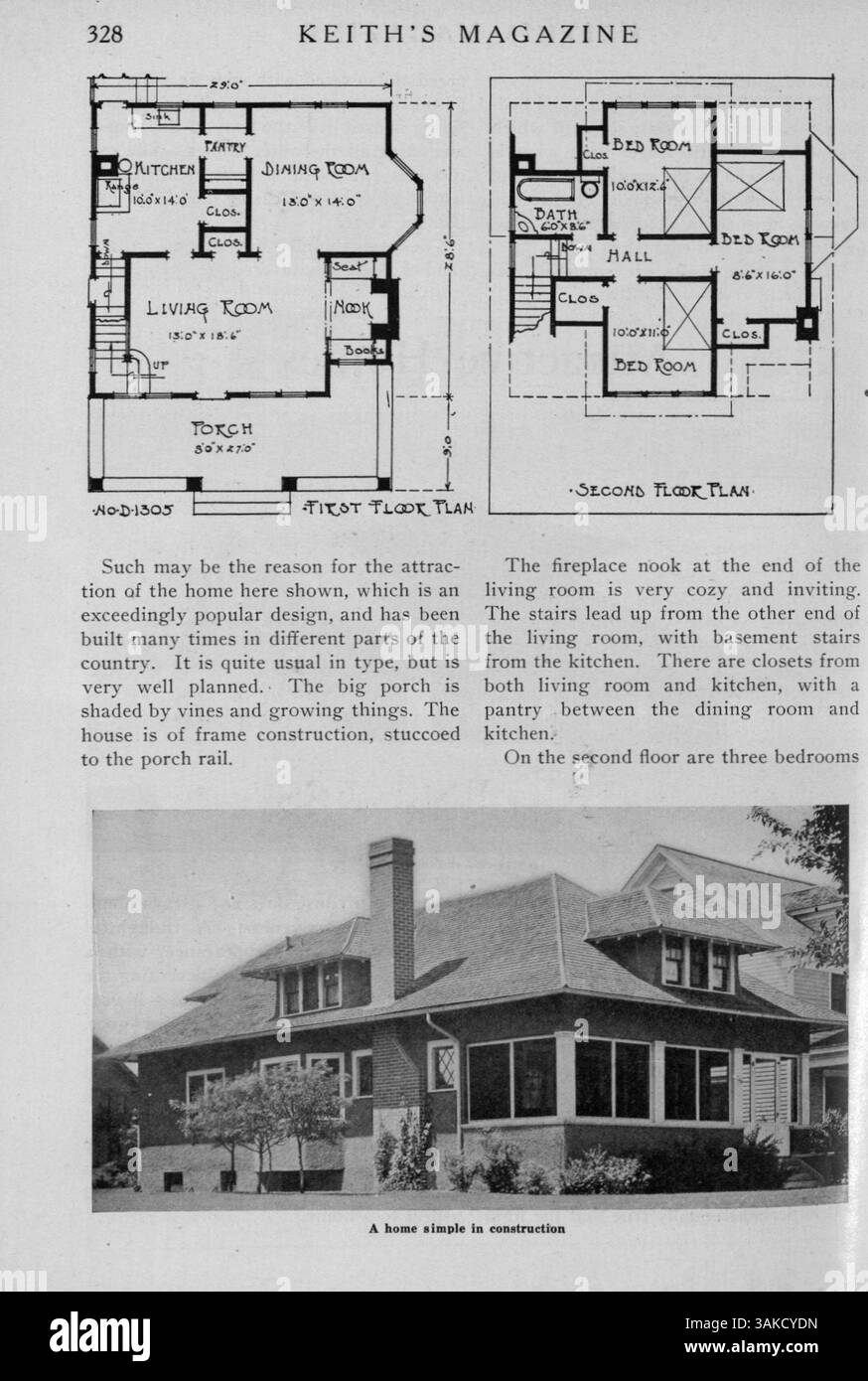 Keith's Magazine, published monthly in 1918 by architect Max L. Keith ...