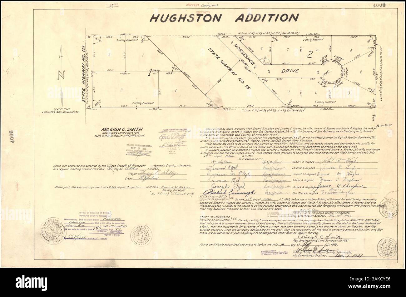 The Hughston Addition is a historic district or neighborhood ...