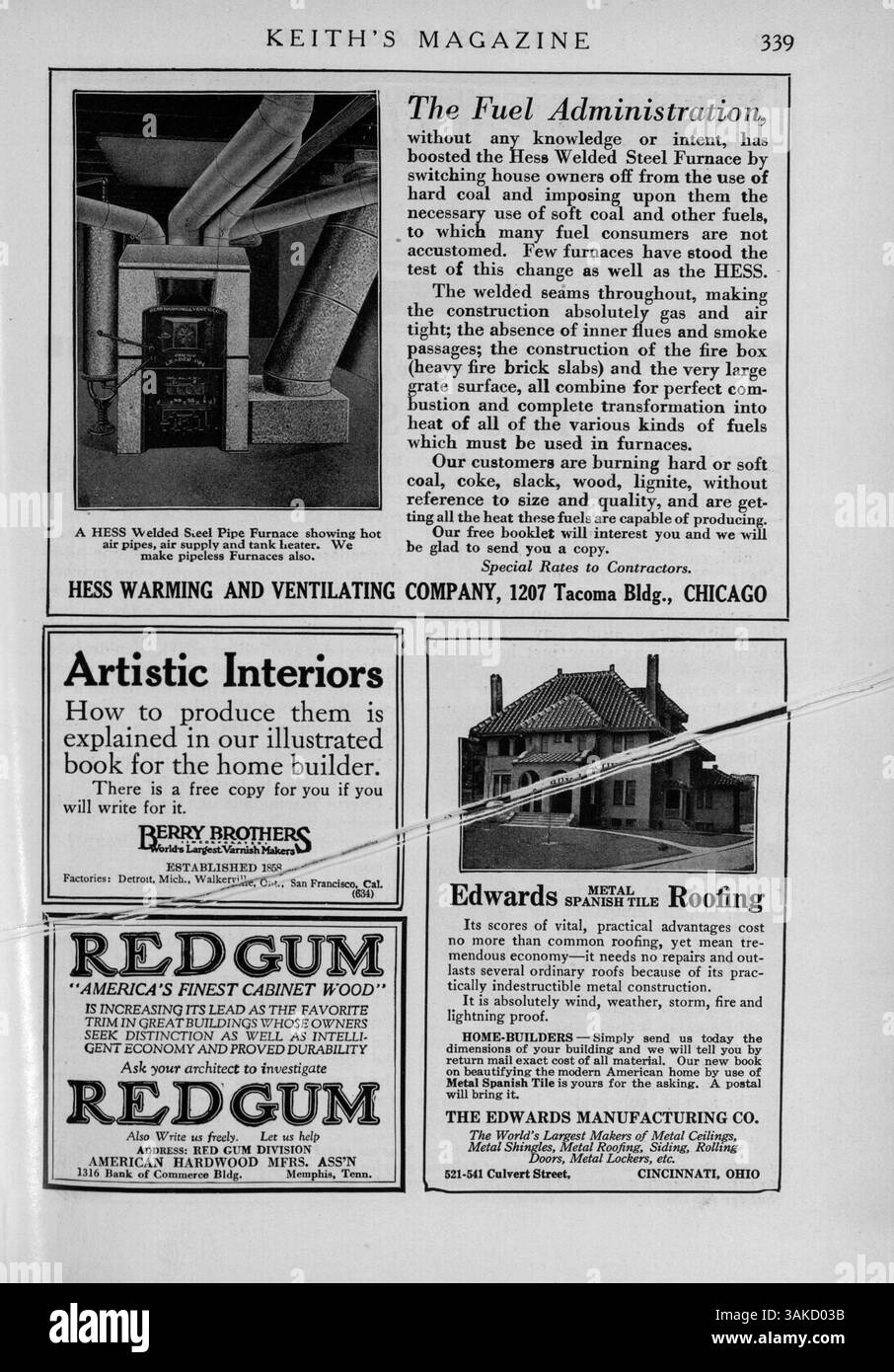 Twelve issues of Keith's Magazine, published monthly by Minneapolis ...