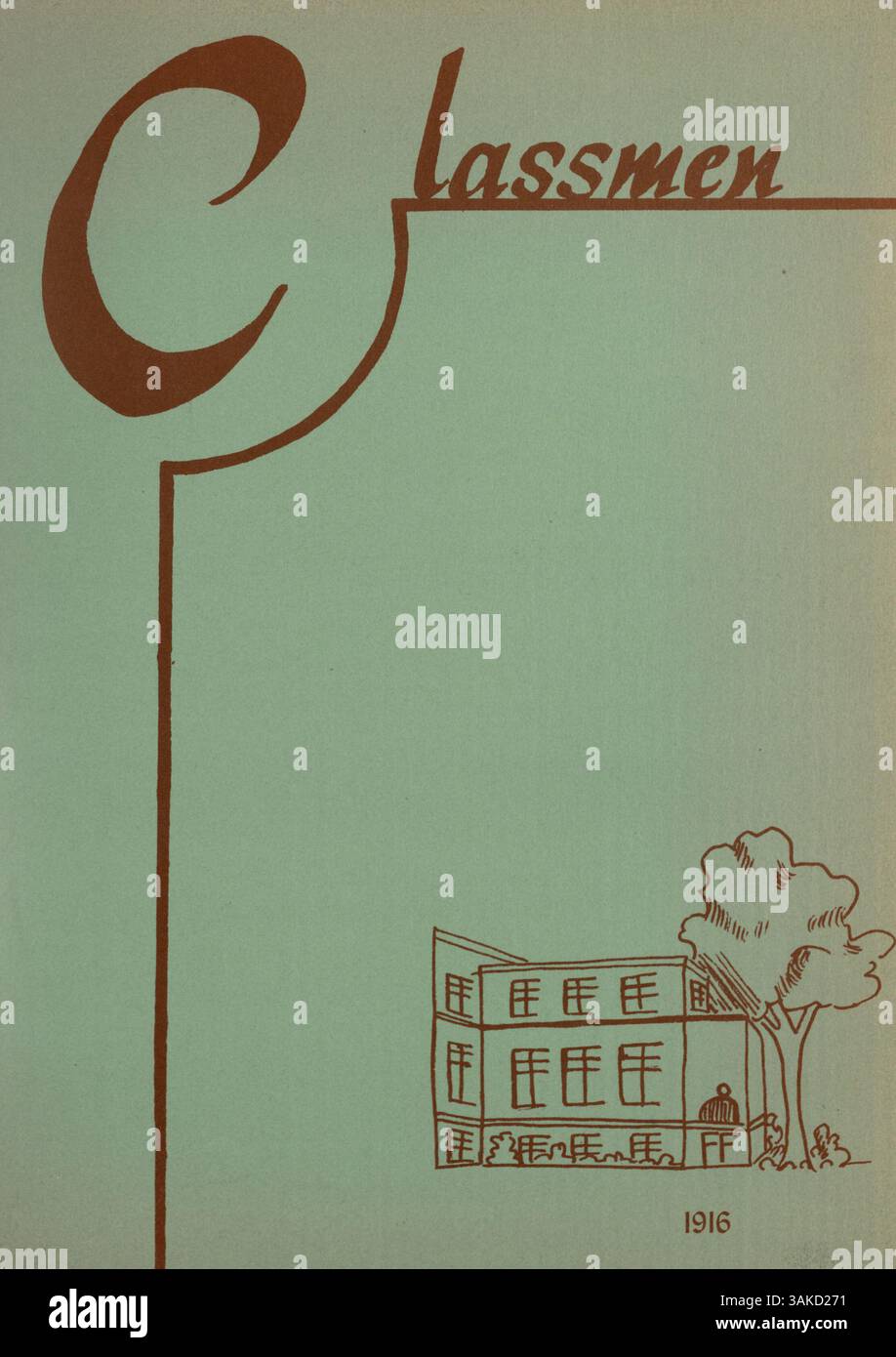 The 1953 yearbook from Minnehaha Academy features students, teachers ...